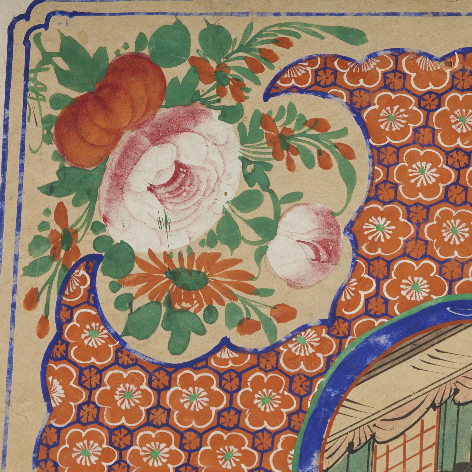 Chinese School, 19th Century | Courtesans and court official | MutualArt
