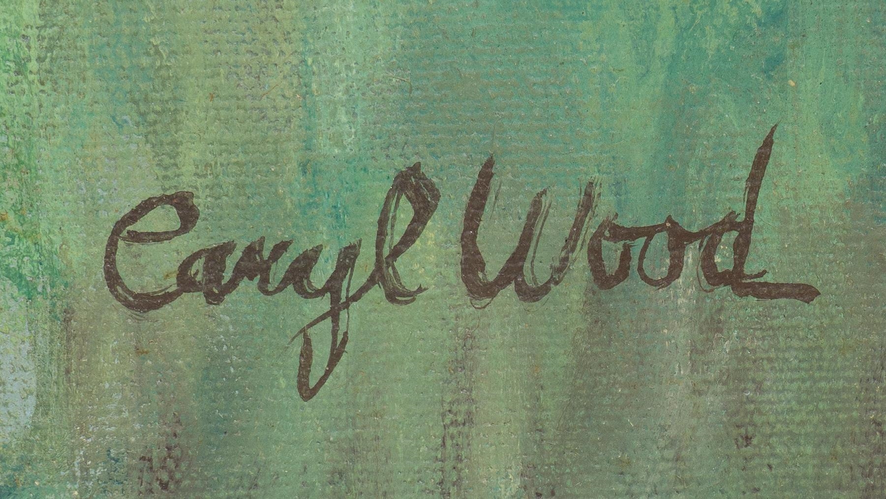 Caryl Price Wood | The Red Chair (1973) | MutualArt