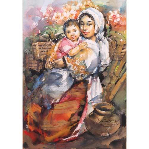 Angel Cacnio | Munting Anghel (1996) | MutualArt