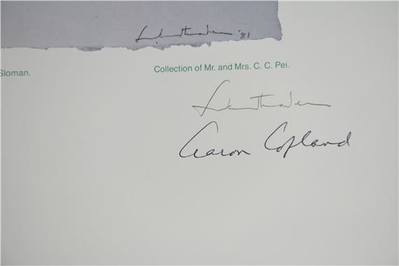 Helen Frankenthaler | HELEN FRANKENTHALLER/ERIN COPLAND SIGNED POSTER ...