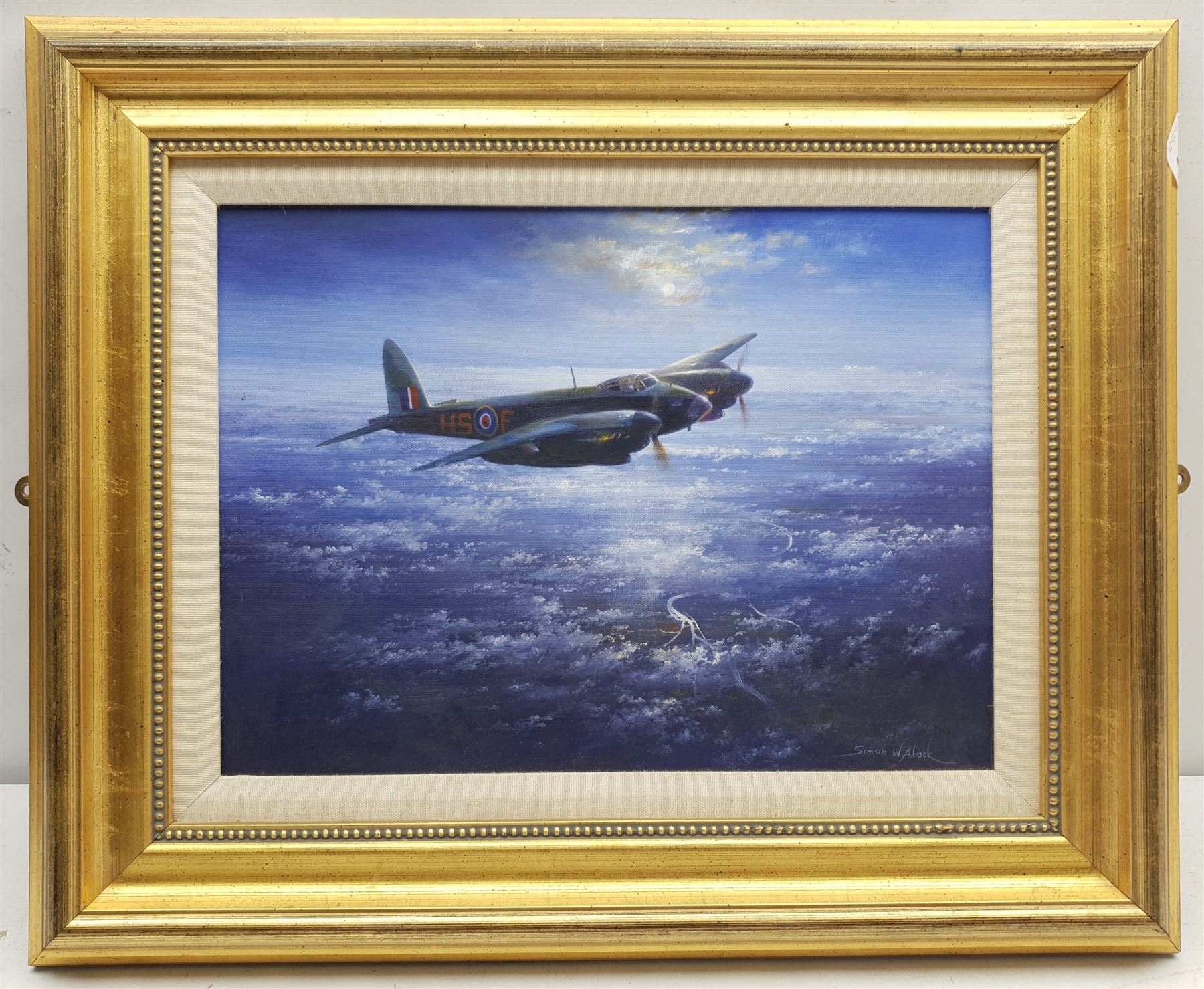 Simon W. Atack | Mosquito Bomber in Flight | MutualArt