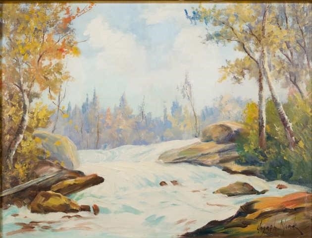 Joseph Monk | Rapids | MutualArt