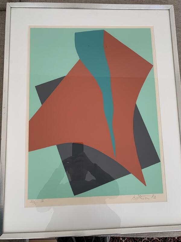 Richard Mortensen | Composition (1970) | MutualArt