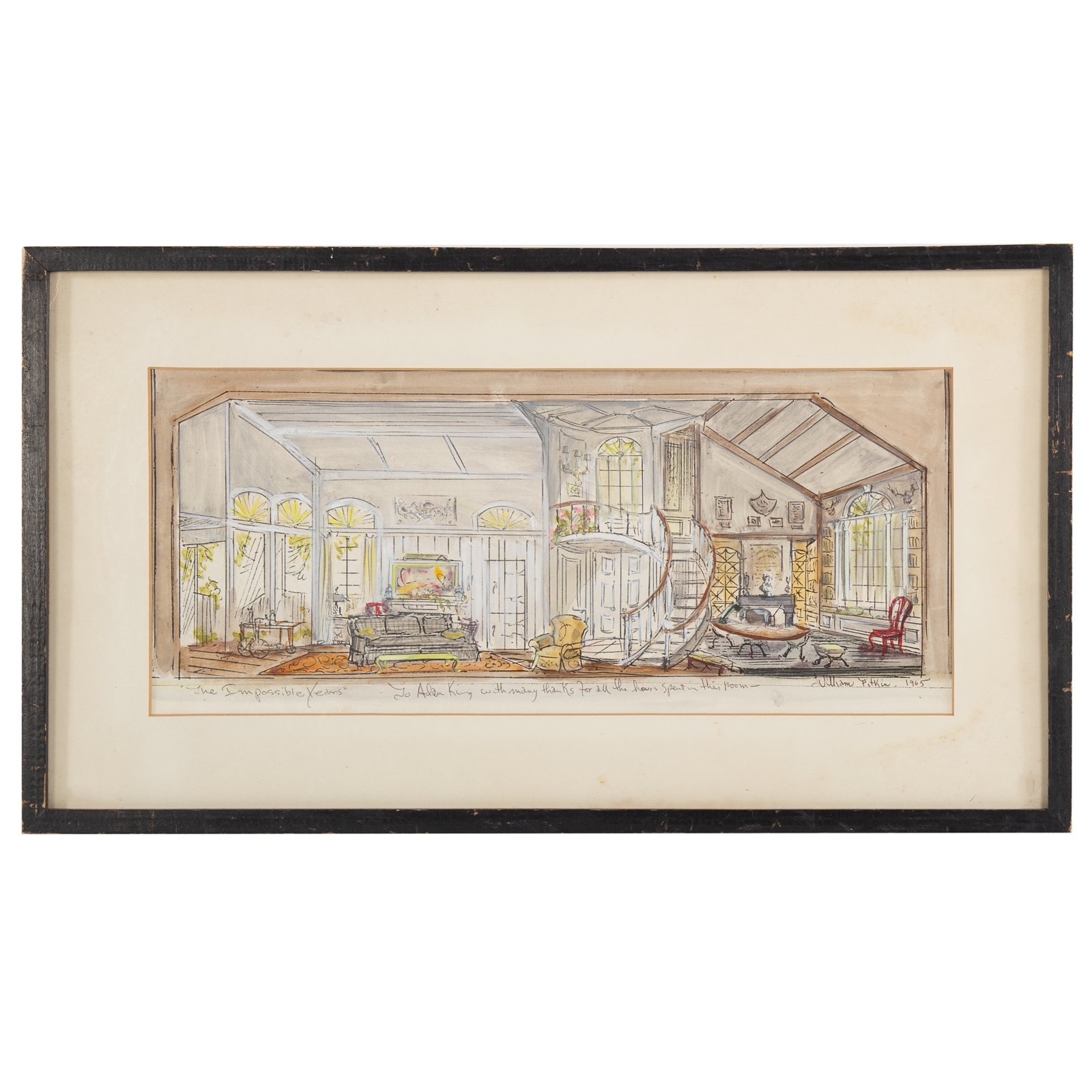 William Pitkin | Set Design (1965) | MutualArt