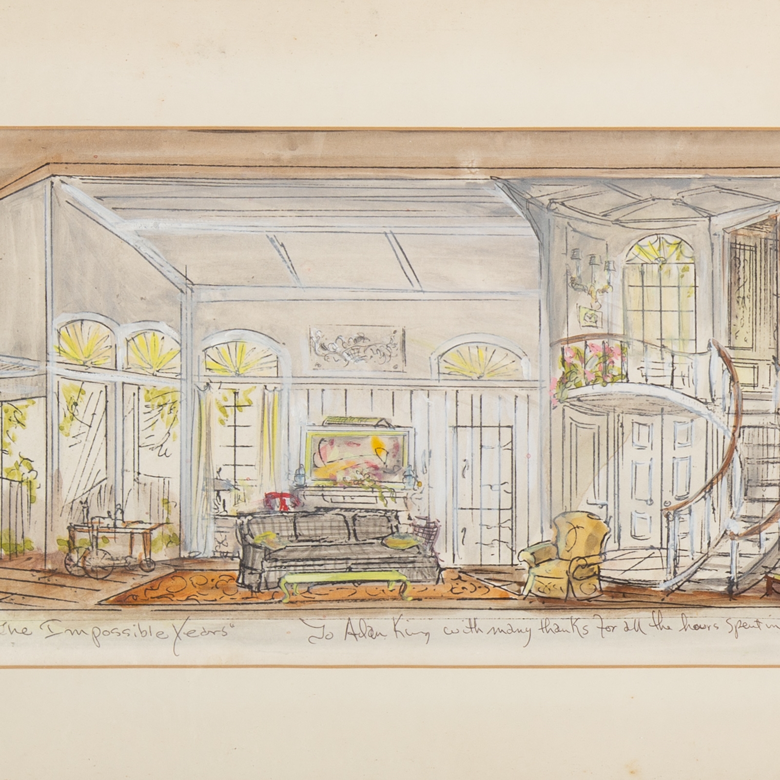 William Pitkin | Set Design (1965) | MutualArt