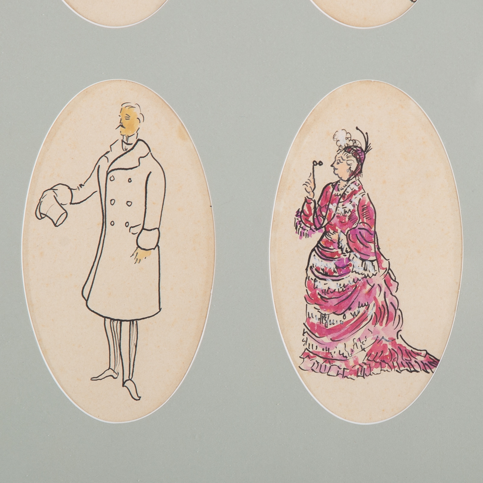 Cecil Beaton | series of four costume designs for the production of ...