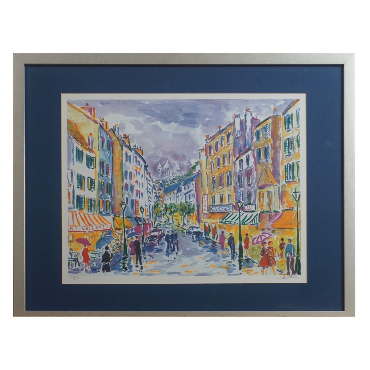 Jean-Claude Picot | Parisian Street Scene | MutualArt