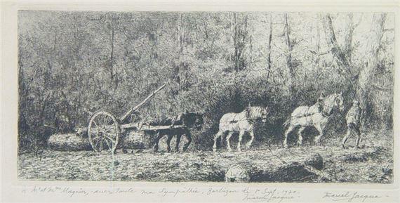 Marcel Jacque | The hitch | MutualArt