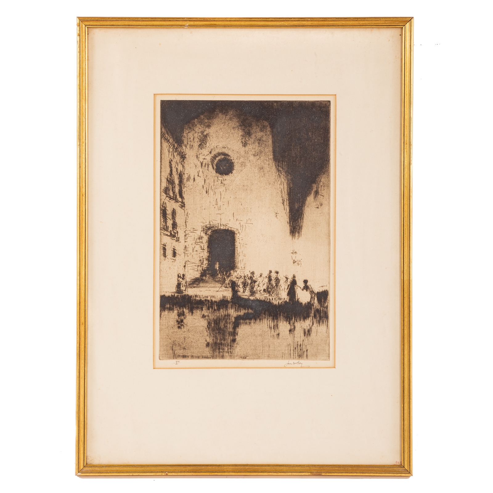 James McBey | Santa Maria della Fava | MutualArt