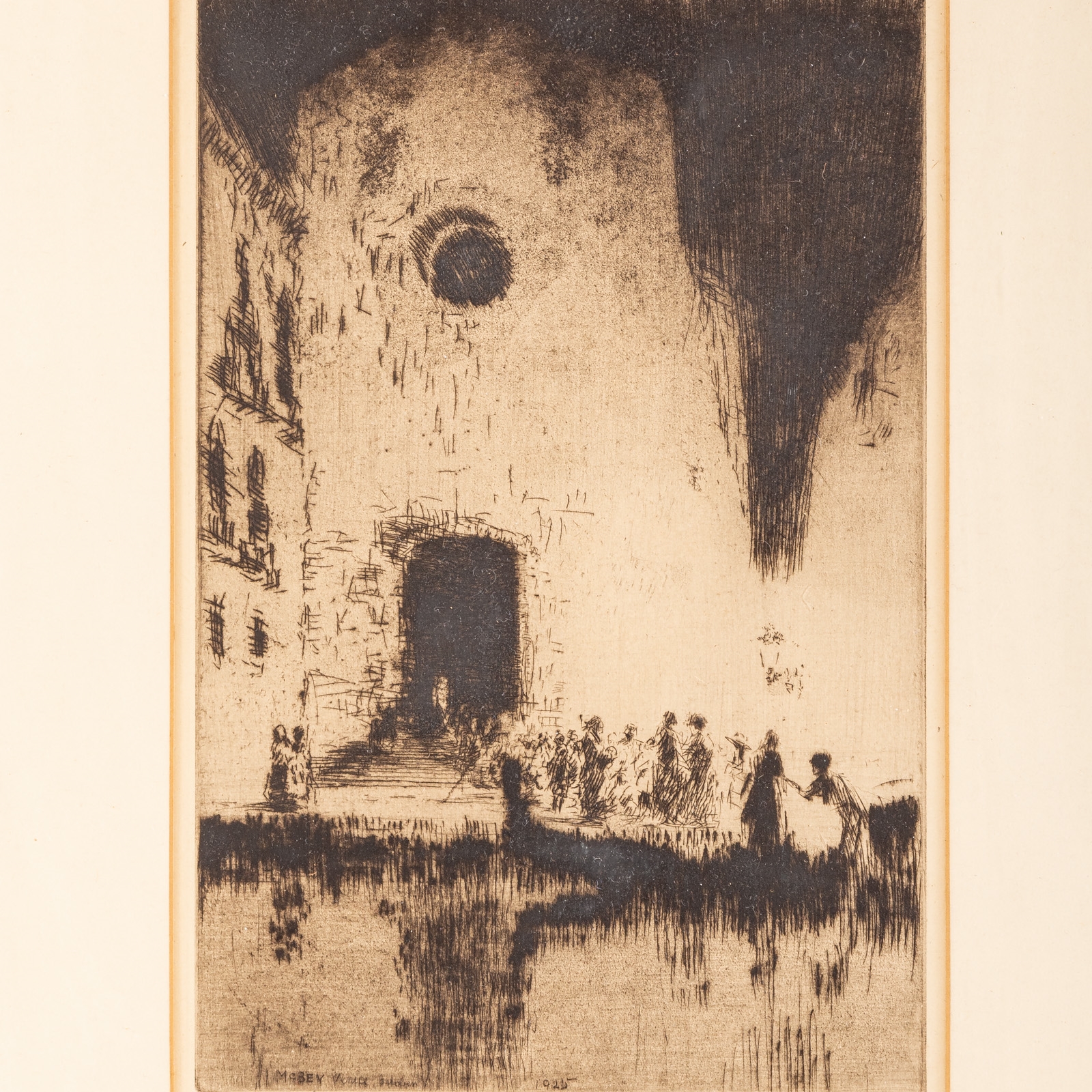 James McBey | Santa Maria della Fava | MutualArt