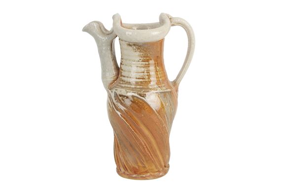 Ruthanne Tudball | A faceted soda glazed stoneware jug | MutualArt