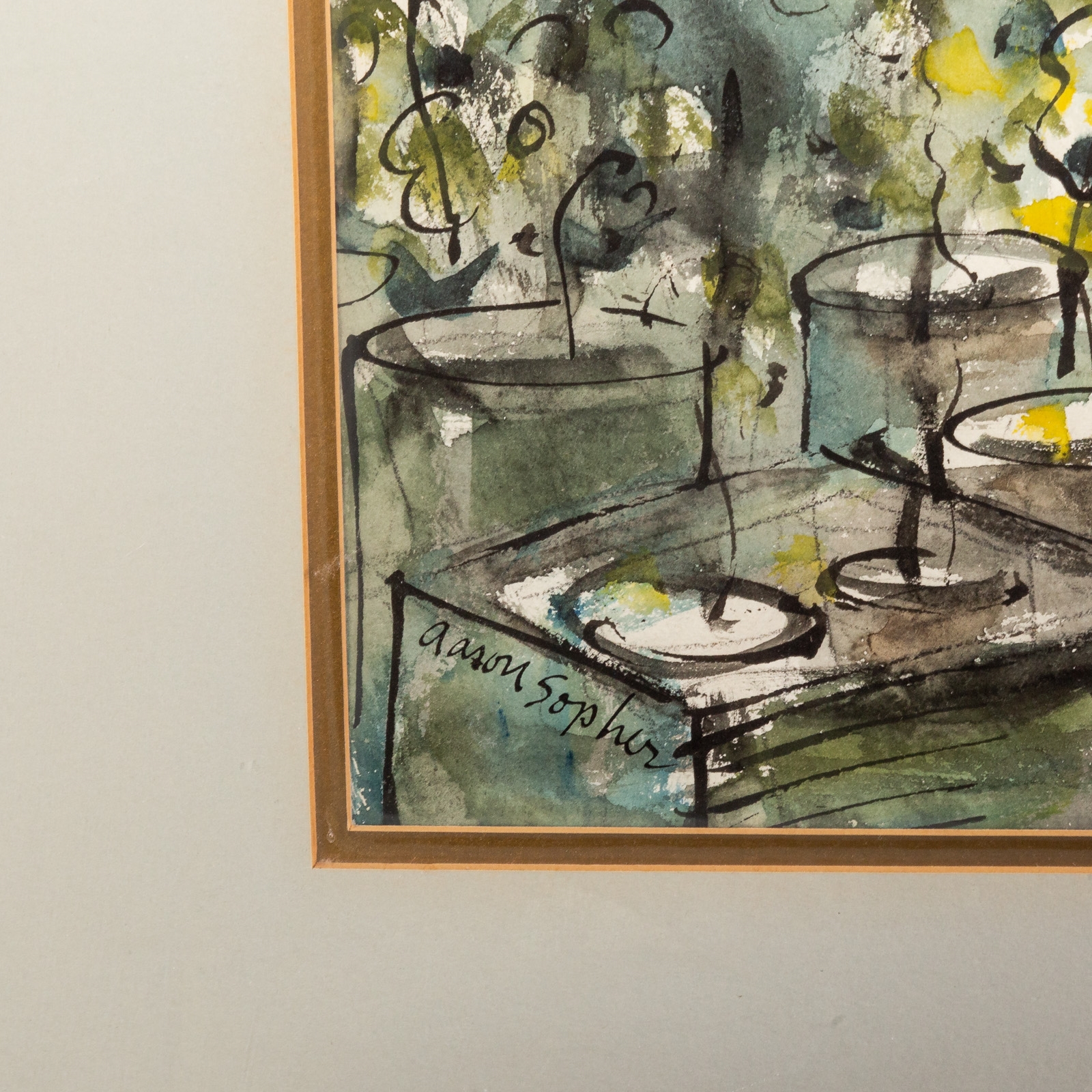 Aaron Sopher | The Old Flower Seller | MutualArt