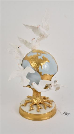 Helen F. Boehm | Seven Doves World Peace Globe (2000) | MutualArt