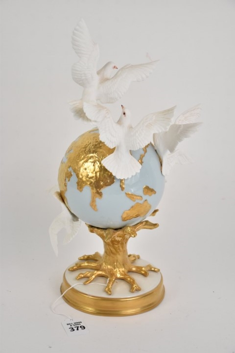Helen F. Boehm | Seven Doves World Peace Globe (2000) | MutualArt