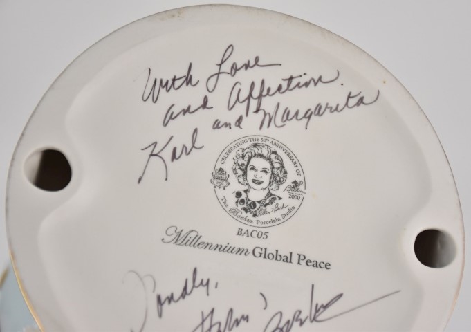 Helen F. Boehm | Seven Doves World Peace Globe (2000) | MutualArt