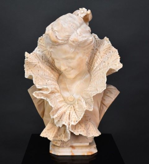 Emilio Fiaschi | Sculpture of young Girl | MutualArt