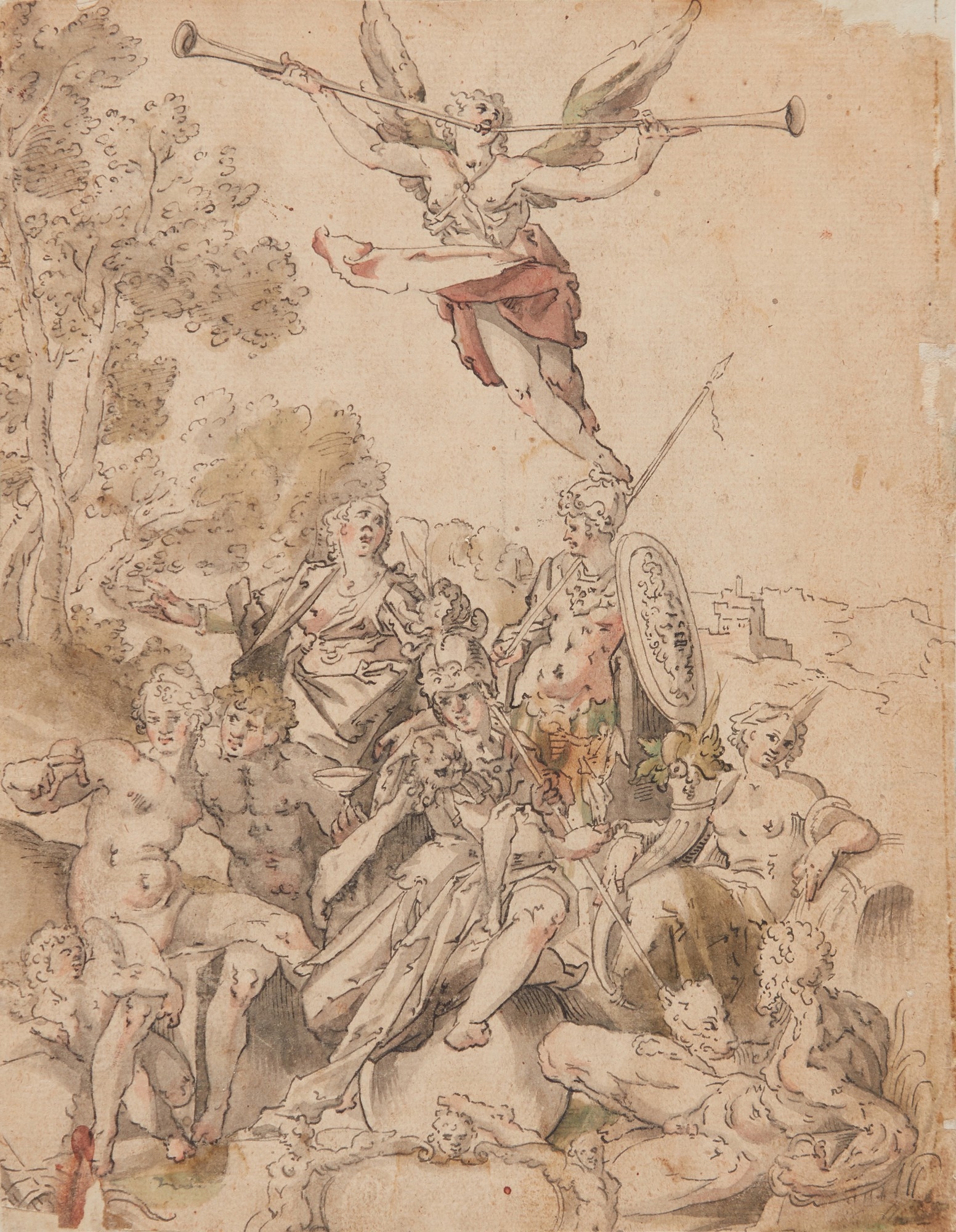 Bartholomeus Spranger | Allegory of the Reign of Rudolf II | MutualArt