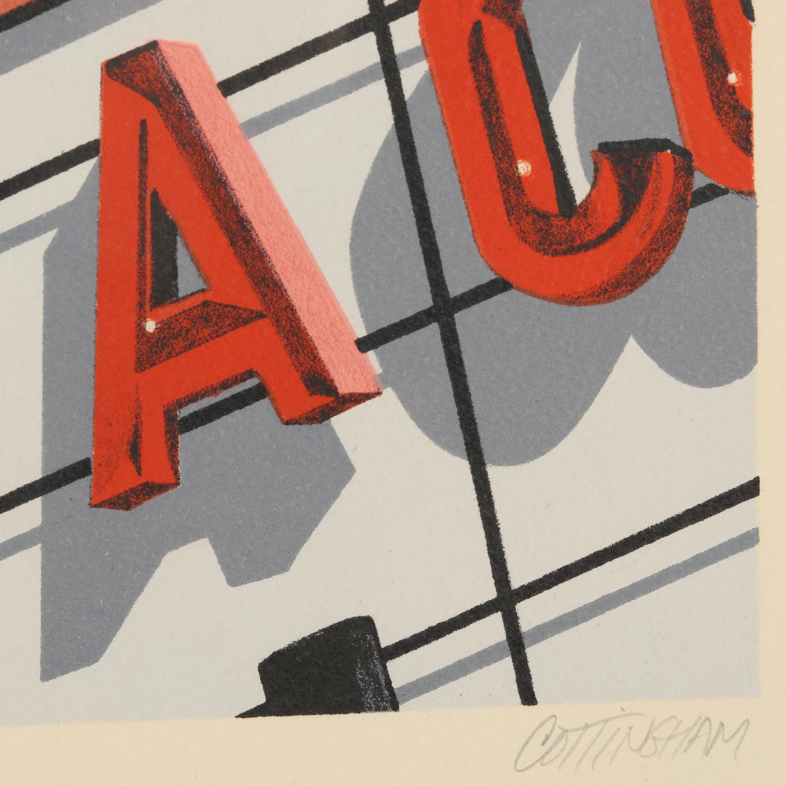 Robert Cottingham | Orph (1972) | MutualArt