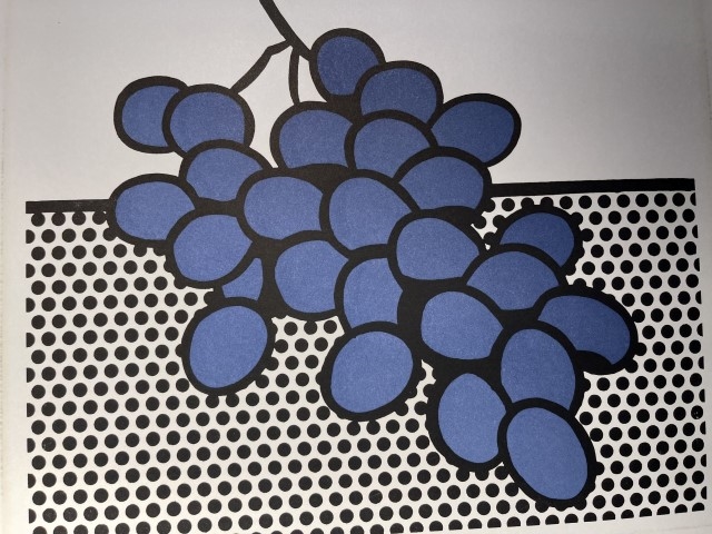 Roy Lichtenstein | Blue Grapes - Castelli (1972) | MutualArt