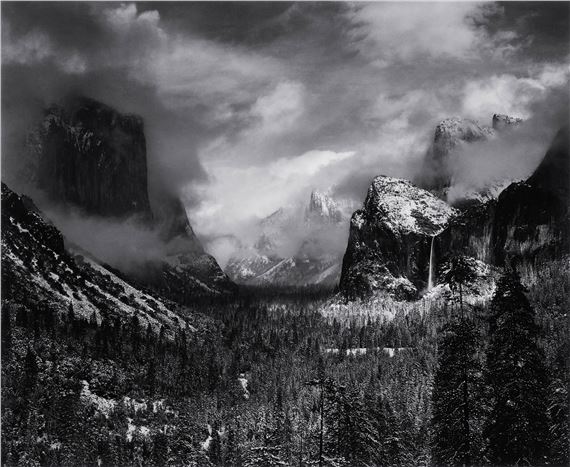 Ansel Adams | 'Clearing Winter Storm, Yosemite National Park' (Circa ...