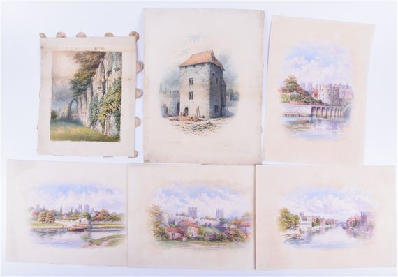 George Fall | Six views of York | MutualArt
