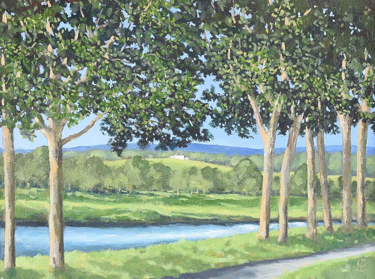 Stephen Edgar | SUMMER EVENING | MutualArt