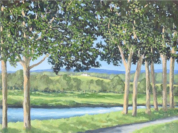 Stephen Edgar | SUMMER EVENING | MutualArt