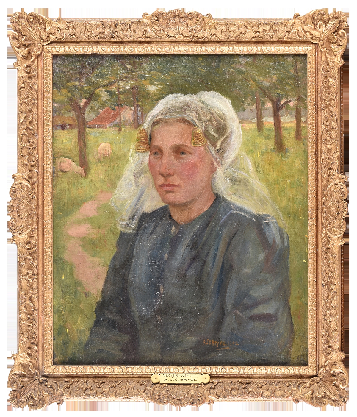 Alexander Joshua Caleb Bryce | THE SHEPHERDESS | MutualArt