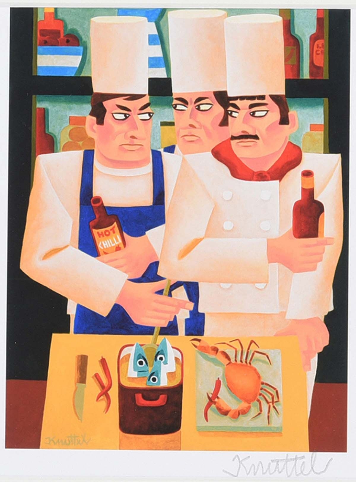 Graham Knuttel | THREE CHEFS | MutualArt