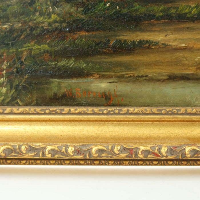 William Borough | a pastoral landscape with trees | MutualArt