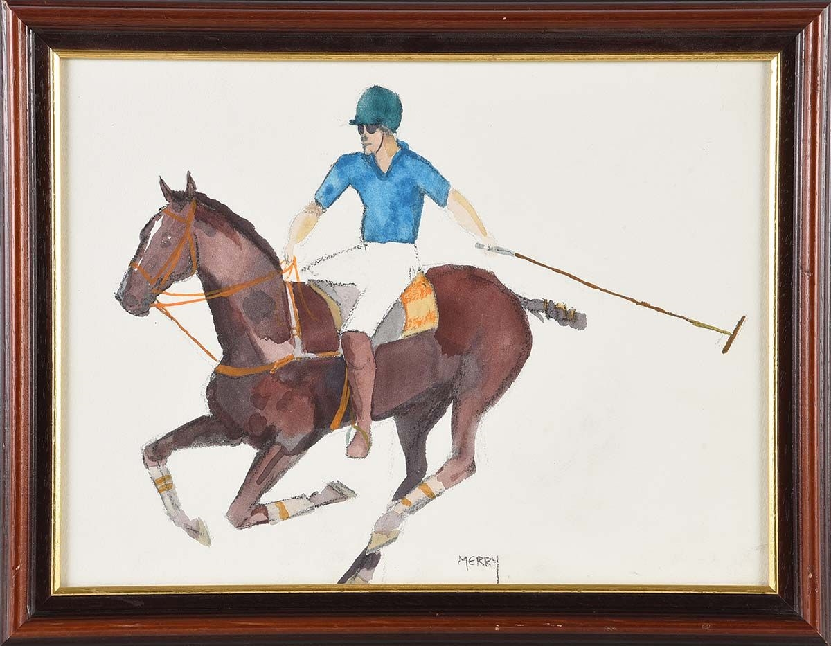 Brian Merry | THE POLO PLAYER | MutualArt