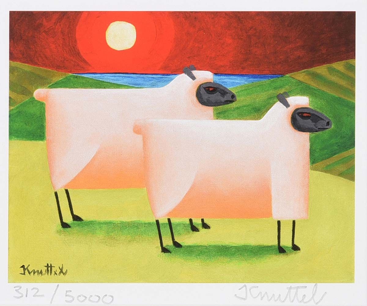 Graham Knuttel | TWO SHEEP | MutualArt