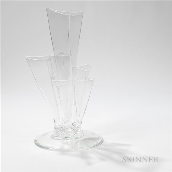 Frederick Carder | Frederick Carder for Steuben Large Six-Prong Glass ...