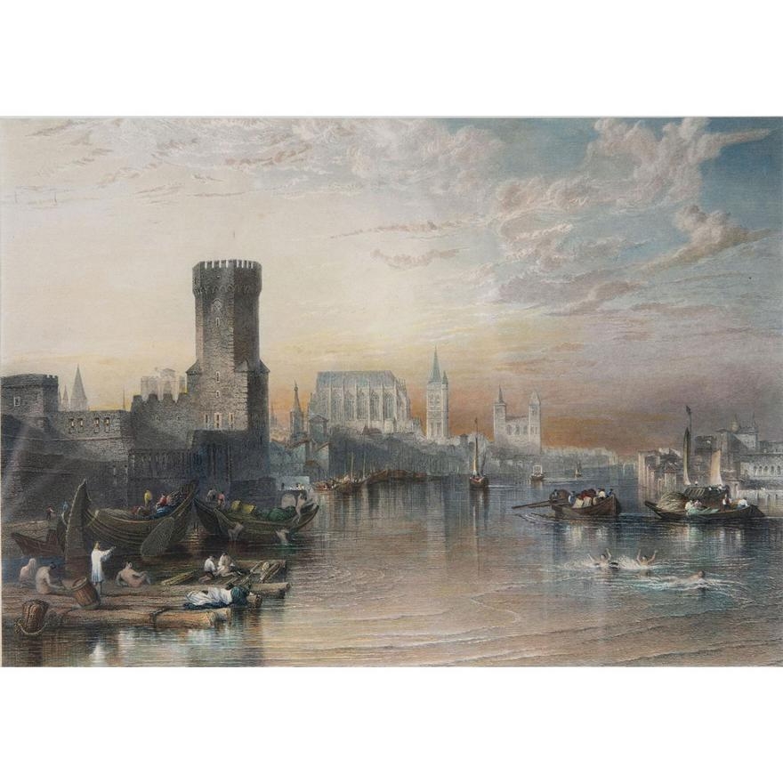 Joseph Mallord William Turner | COLOGNE FROM THE RIVER | MutualArt