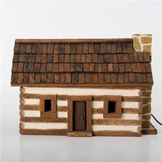 Eleanor Steiner | LIGHTED LOG CABIN (1997) | MutualArt