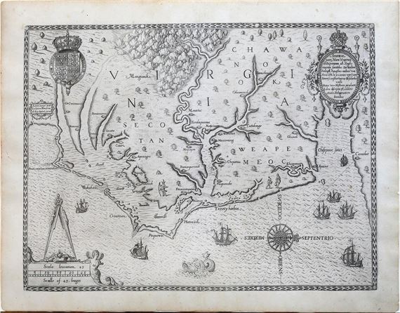 John White | MAP OF VIRGINIA Estimate | MutualArt