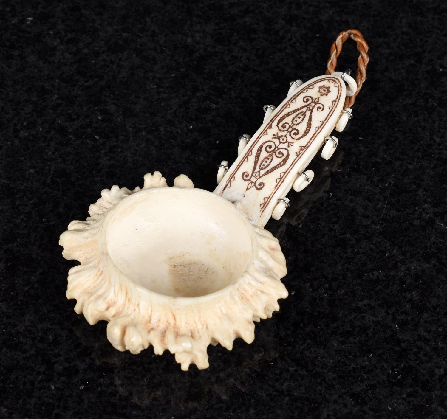 Anton Enarsson | Cup / Guksi All-bone Sami handicraft | MutualArt