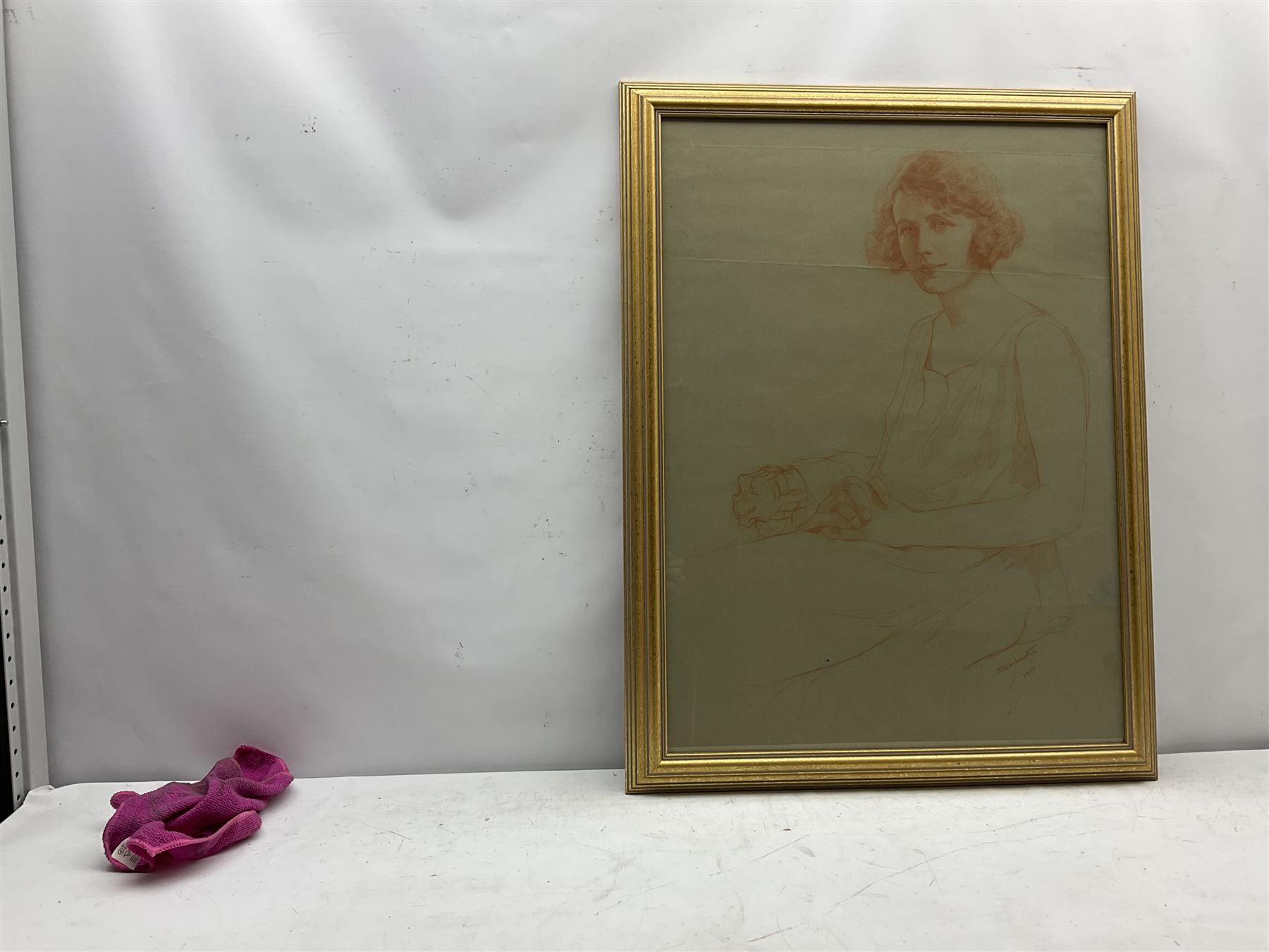 Samuel Warburton | Portrait of a Seated Lady (1923) | MutualArt