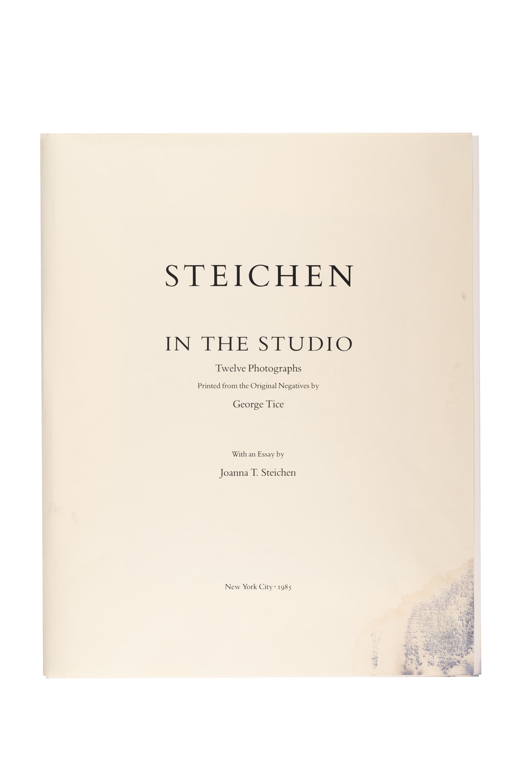 Edward Steichen | A group of five photographs (from In The Studio ...