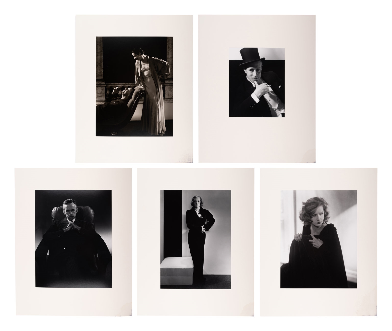 Edward Steichen | A group of five photographs (from In The Studio ...