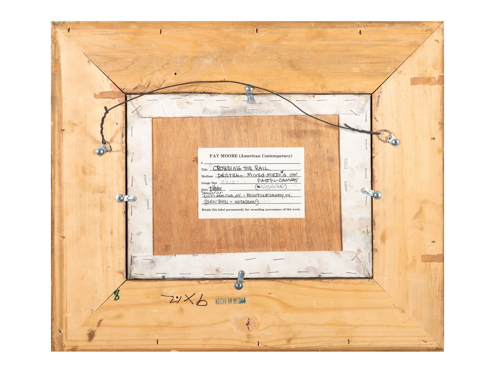 Fay Moore | Crowding the Rail (2003) | MutualArt