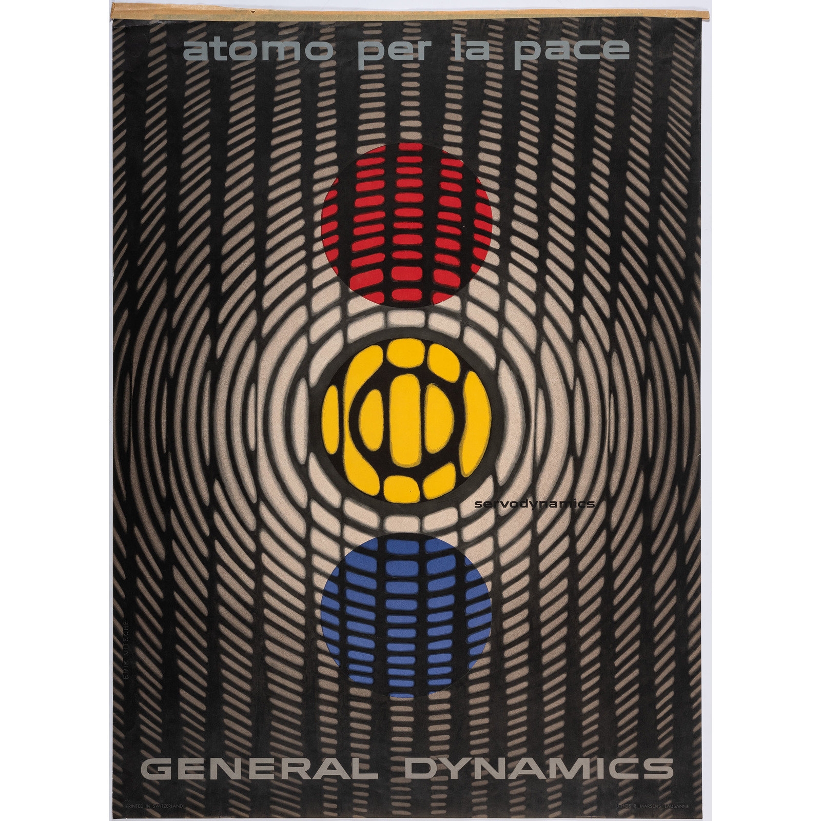 Erik Nitsche | Poster (1955) | MutualArt