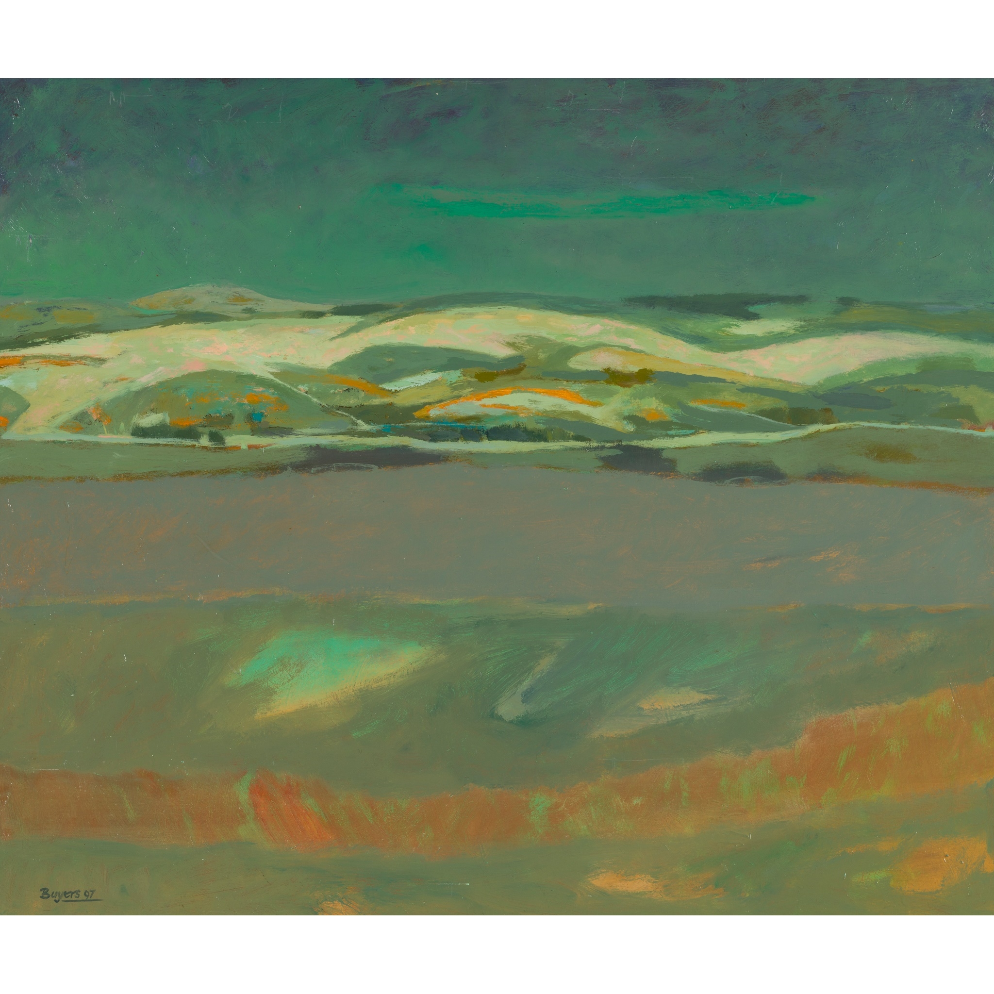 Donald Morison Buyers | THE GREEN AND RUSSET HILLS | MutualArt