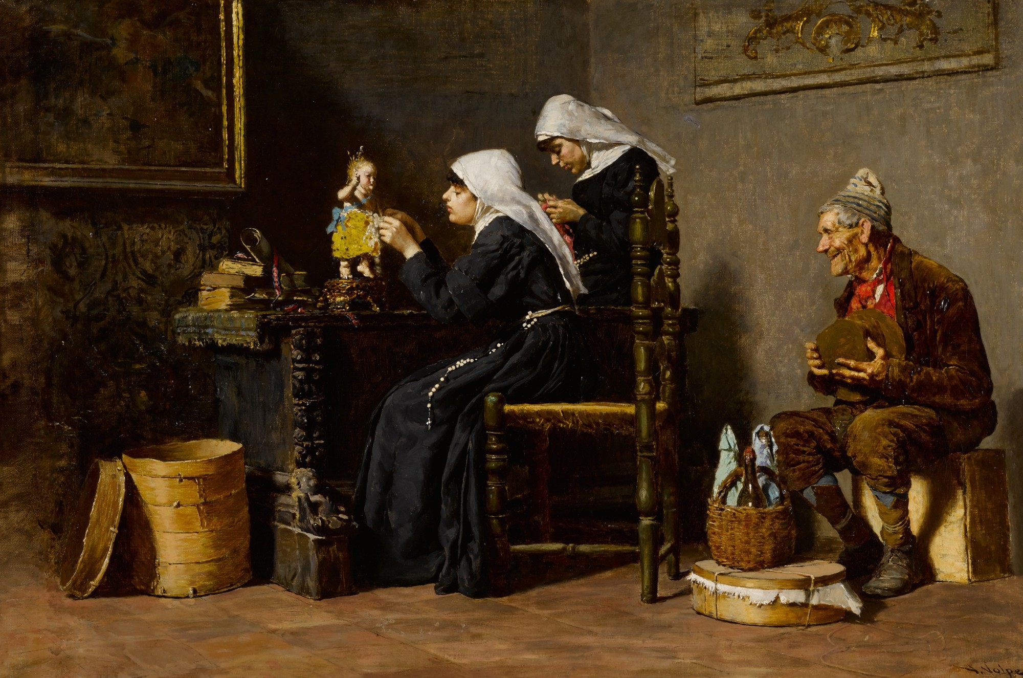 Vincenzo Volpe | Dressing for the Festival | MutualArt