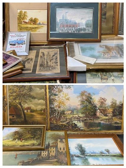 Laurence Stephen Lowry | L S LOWRY print and a good assortment of other ...