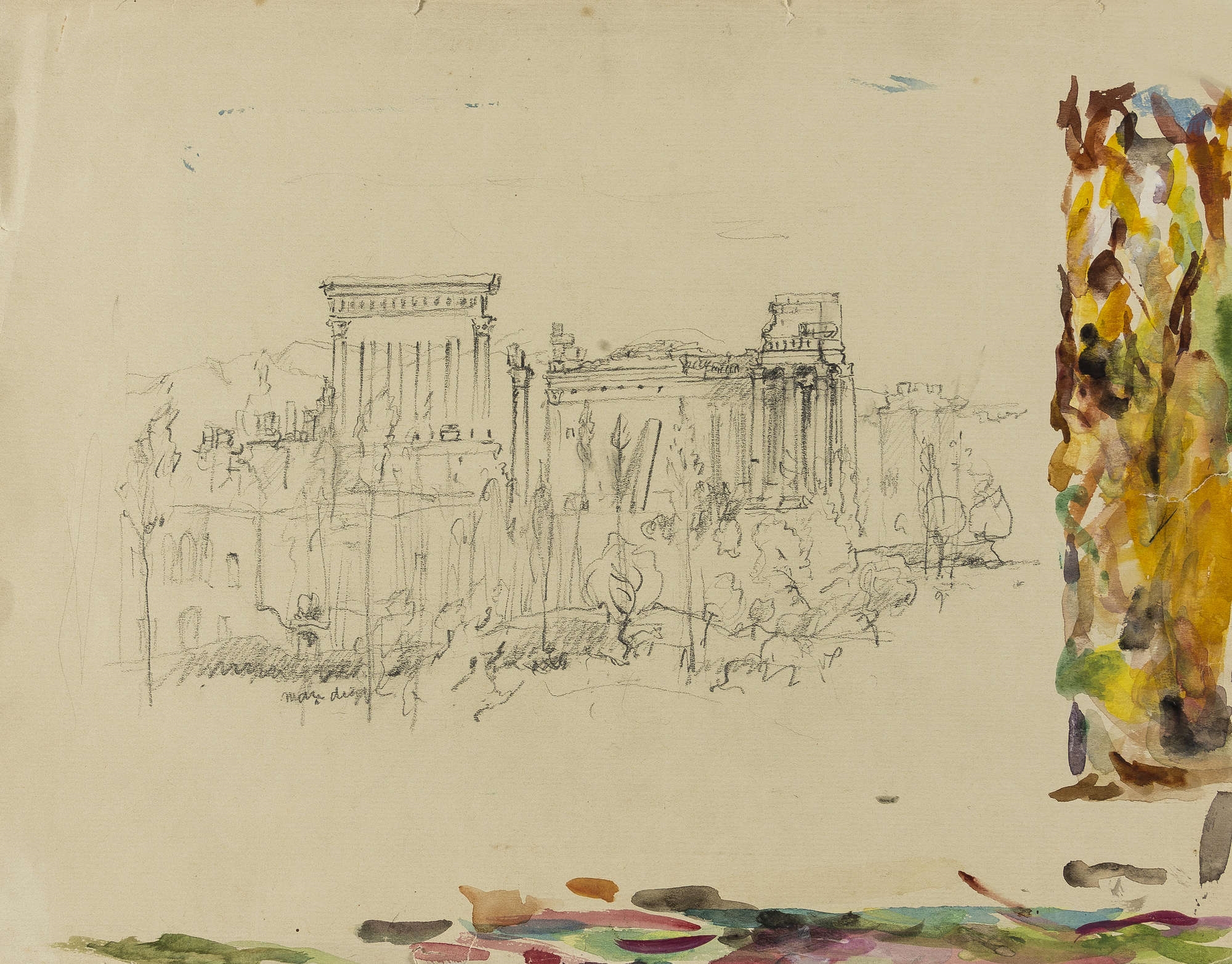 Percy J.D. Smith | Collection of 16 original drawings and studies ...