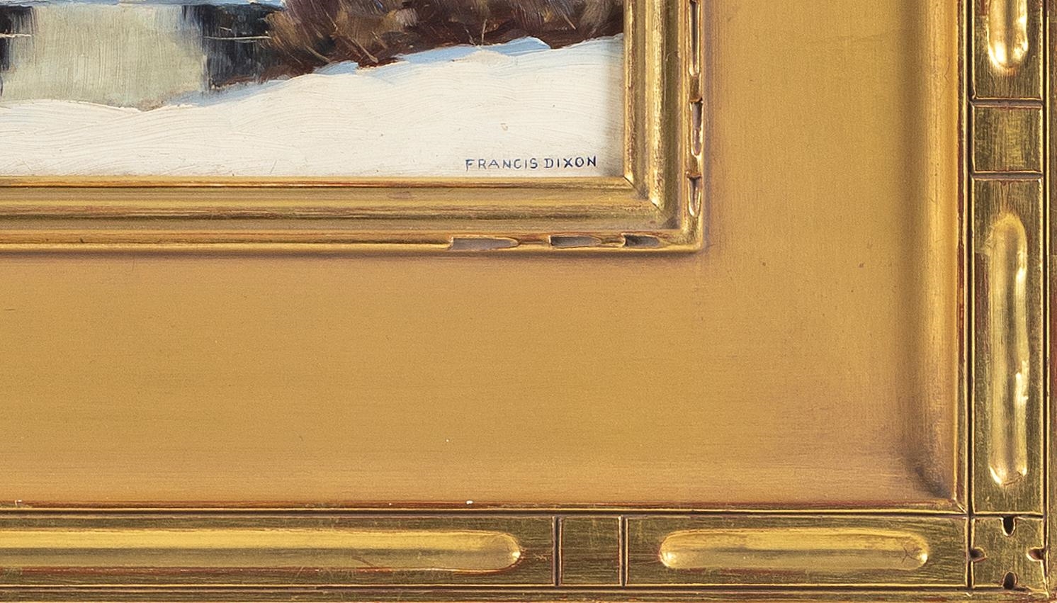 Francis Stillwell Dixon | New England winter landscape. | MutualArt