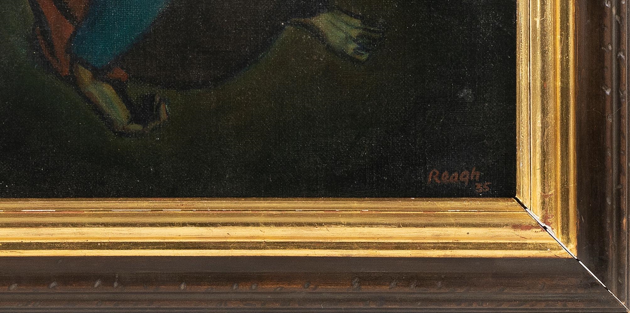 William Reagh | Two figures. (1935) | MutualArt