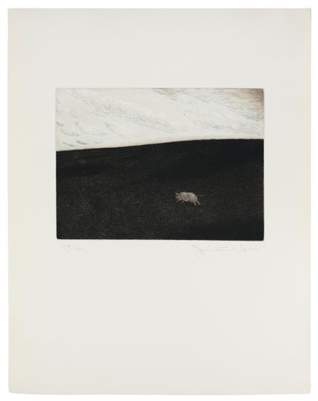 Jamie Wyeth | Runaway Pig. | MutualArt