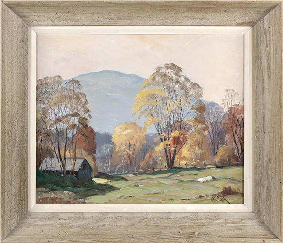 Otis Cook | New England mountain landscape. | MutualArt